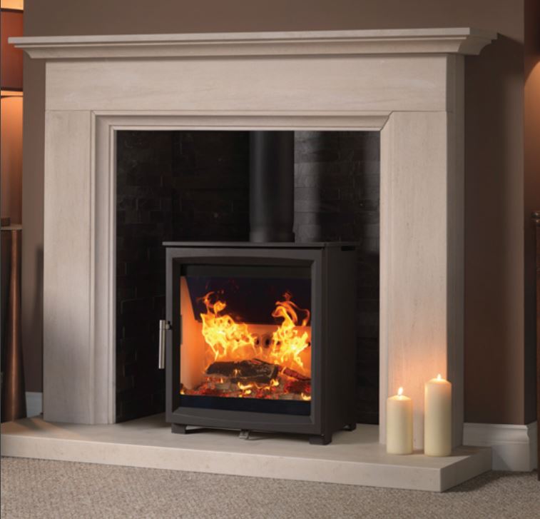 Fireline Woodtec 5W wood-burning stove - Classic Fireplaces